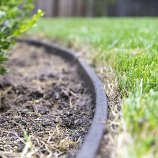 Epic Plastics Benda Board Landscape Edging/Turf Nailer Board Black 2 in. x 2 in. x 12 ft ...